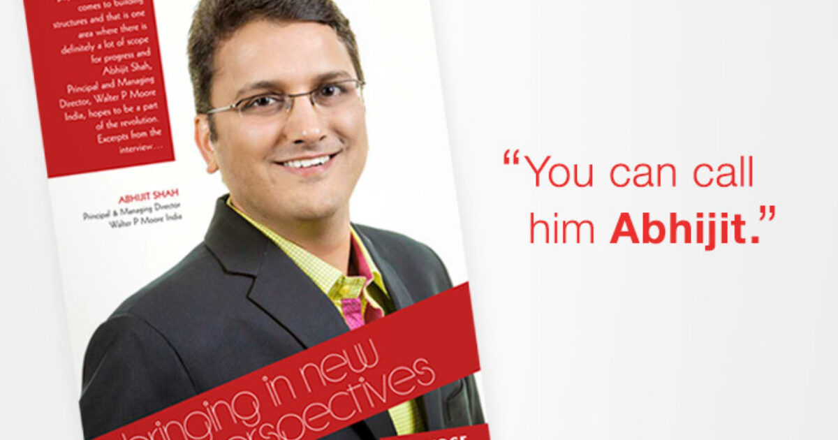 You Can Call Him Abhijit: An Interview with the Head of Walter P Moore ...