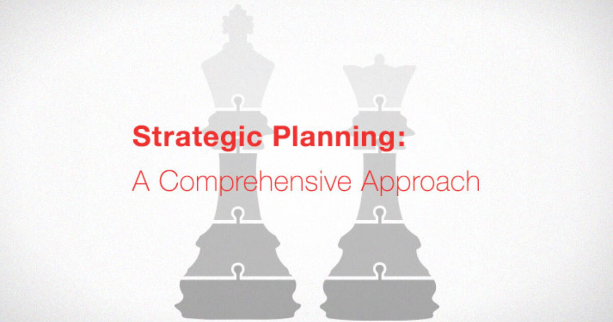 Strategic Planning: A Comprehensive Approach | Walter P Moore