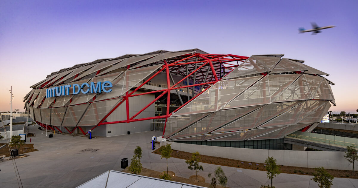 Intuit Dome Takes Project of the Year | Walter P Moore