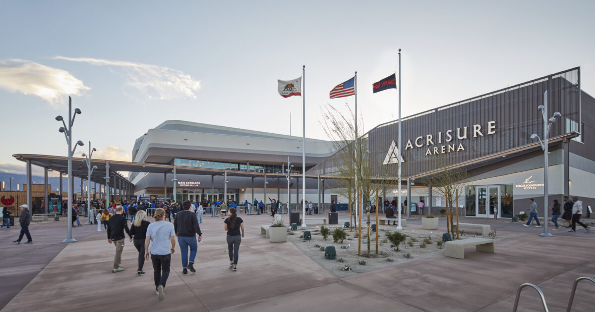 Innovative Structural Design Shines at Acrisure Arena | Walter P Moore