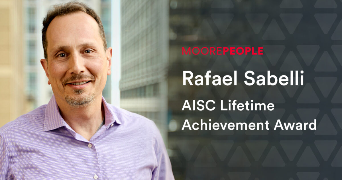 Rafael Sabelli Receives AISC Lifetime Achievement Award | Walter P Moore